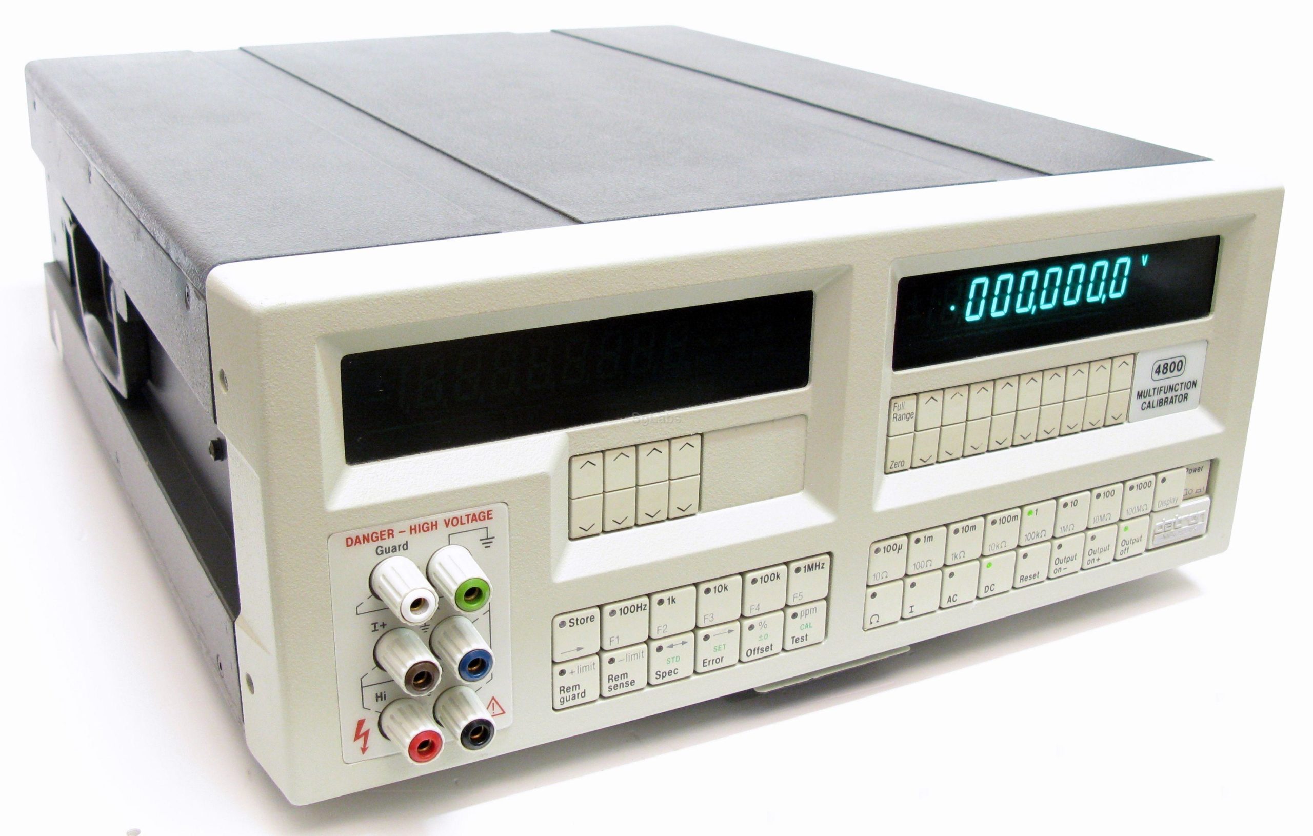 Wavetek / Datron 4800 Multifunction Calibrator — Minerva Metrology ...